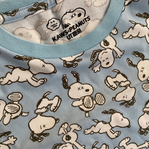 Uniqlo x KAWS | Shirts & Tops | Kaws X Peanuts Snoopy Tshirt | Poshmark